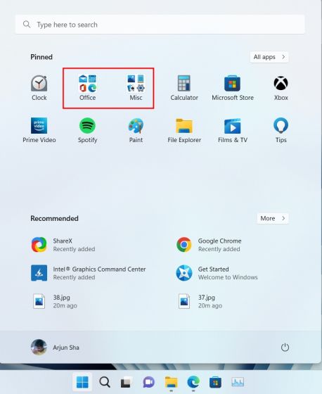 How to Create App Folders in Windows 11 Start Menu (2022) | Beebom