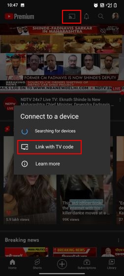 How to Control YouTube on Android TV Using Your iPhone or Android Phone ...