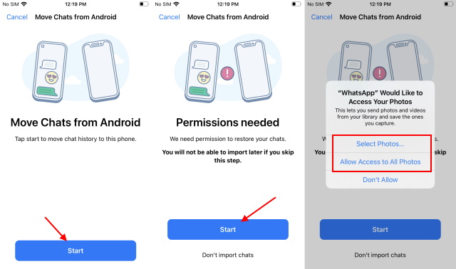 How to Transfer WhatsApp Chats from Android to iPhone (2024) | Beebom