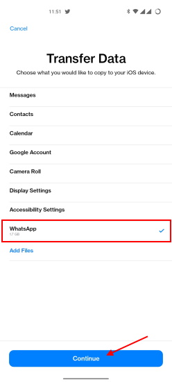How to Transfer WhatsApp Chats from Android to iPhone (2024) | Beebom