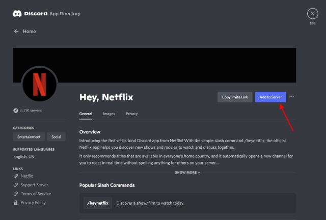 Netflix Launches Official Discord Bot; Here's How to Use It | Beebom
