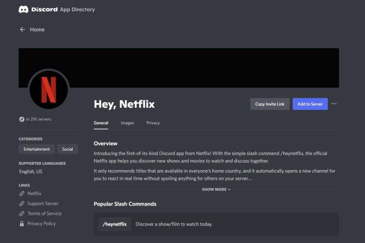Netflix Launches Official Discord Bot; Here's How to Use It | Beebom