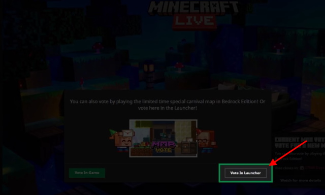 [UPDATE: Winner] How to Vote in Minecraft Mob Vote 2022 | Beebom