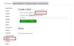 Roblox Shirt Template: How to Make Custom Roblox Shirts | Beebom