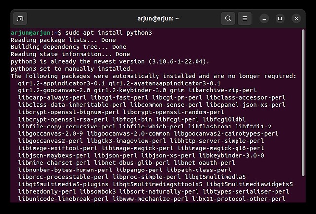 How to Install Python in Ubuntu Linux (4 Methods) | Beebom