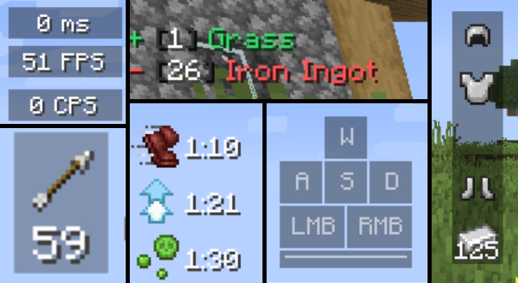 20 Best Minecraft HUD Mods | Beebom