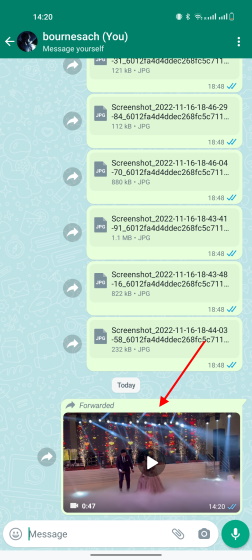 How to Message Yourself on WhatsApp in 2022 (2 Ways) | Beebom