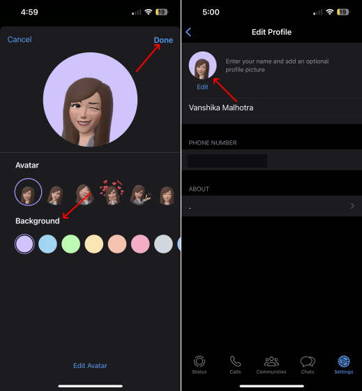 How to Create and Send WhatsApp Avatars (2022 Guide) | Beebom