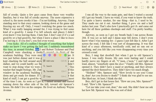 Icecream Ebook Reader: The Best EPUB Reader For Windows 11 and 10 | Beebom