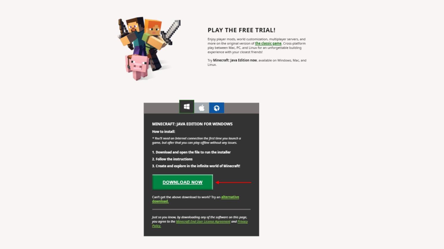 How to Get Minecraft for Free (3 Methods) | Beebom