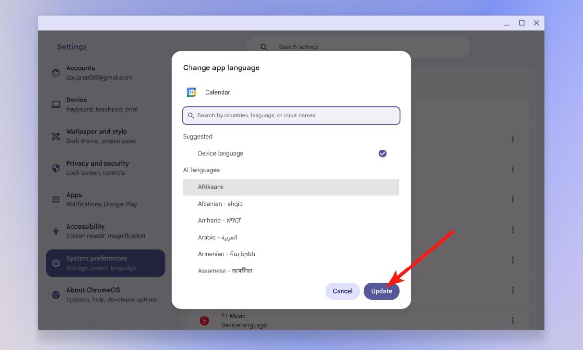 How to Change Language on Your Chromebook | Beebom