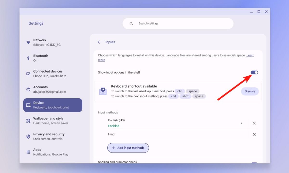 How to Change Language on Your Chromebook | Beebom