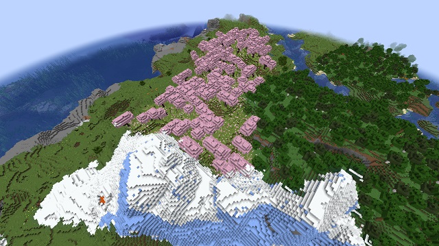 12 Best Cherry Grove Seeds in Minecraft (2024) | Beebom