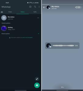 How to Post a Voice Note on WhatsApp Status on Android & iPhone | Beebom