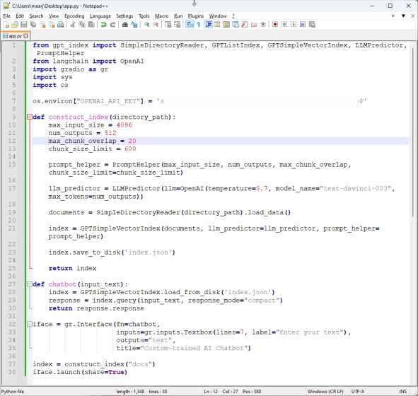 How to Train an AI Chatbot With Custom Knowledge Base Using ChatGPT API | Beebom