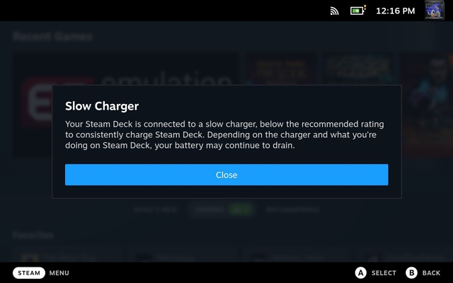 How to Fix "Slow Charger" Warning on Steam Deck | Beebom