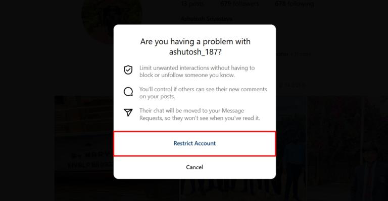 What Happens When You Restrict Someone on Instagram? | Beebom