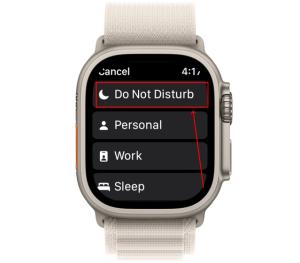 How to Turn on Do Not Disturb (DND) on Apple Watch [Guide] | Beebom