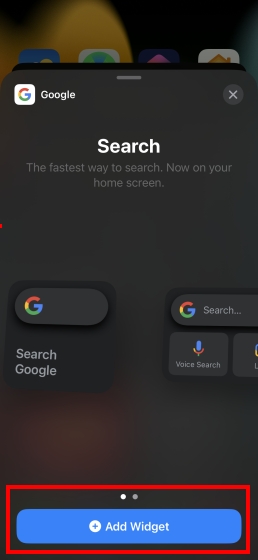 How to Add Google Search Bar to Home Screen on Android and iOS | Beebom