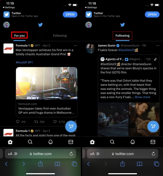 How to Remove the "For You" Tab on Twitter (2024) | Beebom