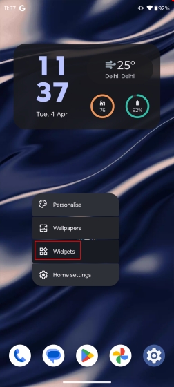How to Add Google Search Bar to Home Screen on Android and iOS | Beebom
