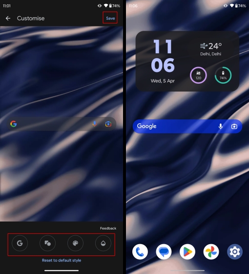 How to Add Google Search Bar to Home Screen on Android and iOS | Beebom