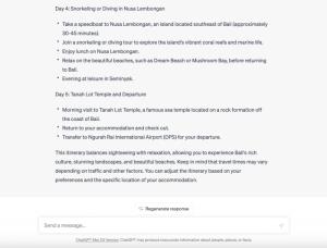 How to Use ChatGPT for Travel Planning in 2024 | Beebom