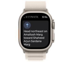 How to Use Google Maps on Apple Watch (2024) | Beebom