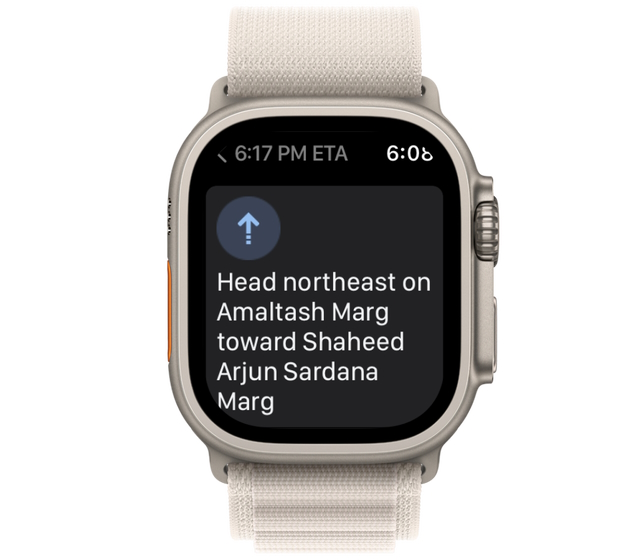 How to Use Google Maps on Apple Watch (2024) | Beebom
