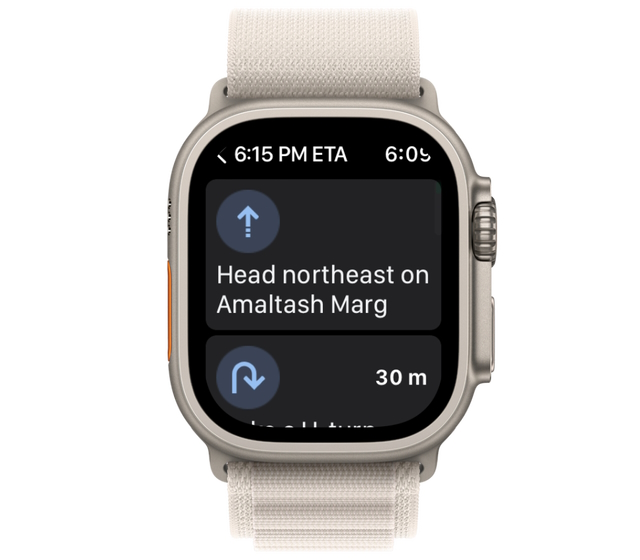 How to Use Google Maps on Apple Watch (2024) | Beebom