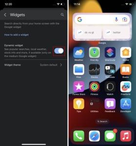 How to Add Google Search Bar to Home Screen on Android and iOS | Beebom