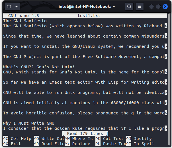 How to Use Nano Command Line Text Editor in Linux | Beebom