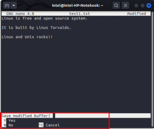 How to Use Nano Command Line Text Editor in Linux | Beebom