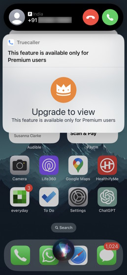 How to Enable Truecaller Live Caller ID on iPhone (2024) | Beebom