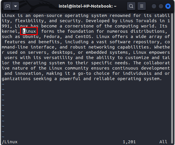 How to Search Text in Vim (3 Methods) | Beebom