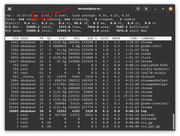 How to Check System Uptime in Linux (5 Methods) | Beebom