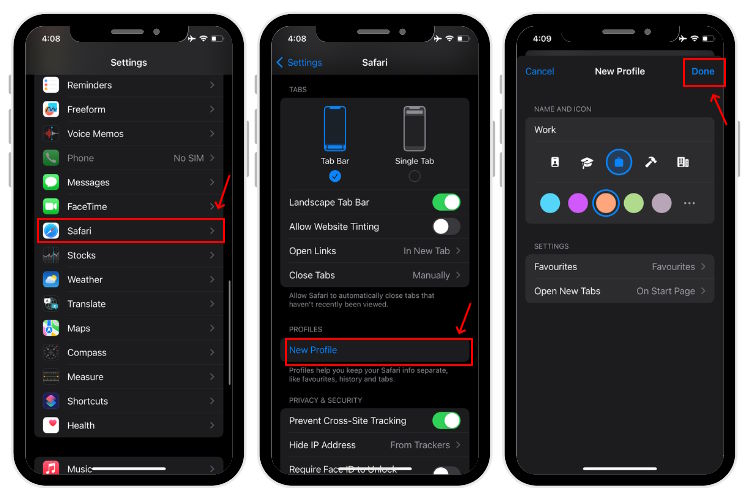 How to Create a Safari Profile on iPhone, iPad, and Mac | Beebom