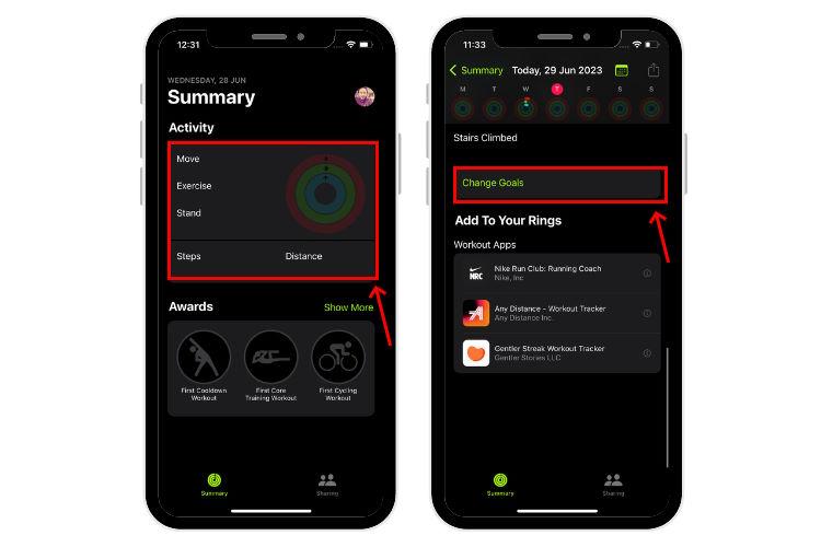 How to Change Fitness Goals on Apple Watch | Beebom