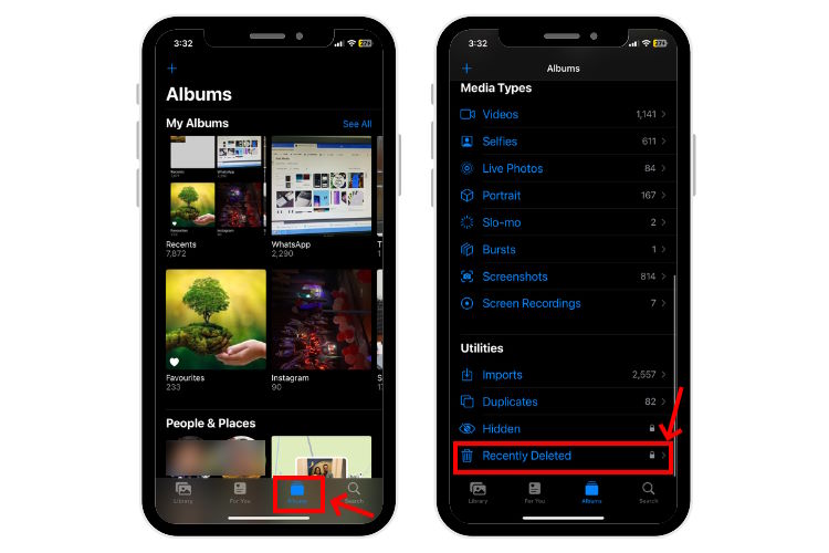 How to Recover Deleted Photos on an iPhone (7 Ways) | Beebom