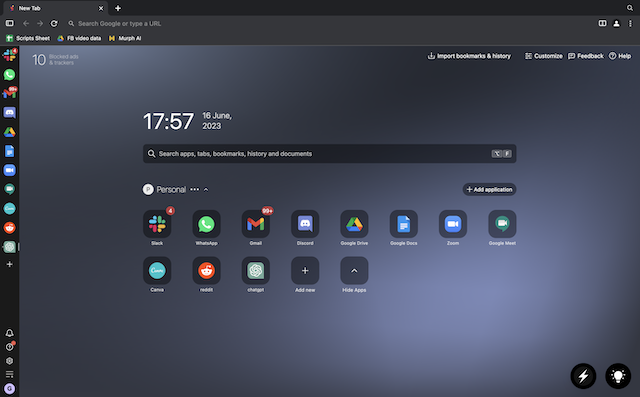 Sidekick Browser: This Productivity Browser Made Me Give Up Google Chrome | Beebom