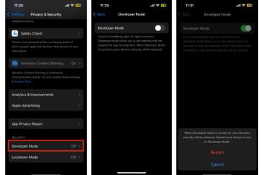 How to Enable Developer Mode on iPhone (2024) | Beebom