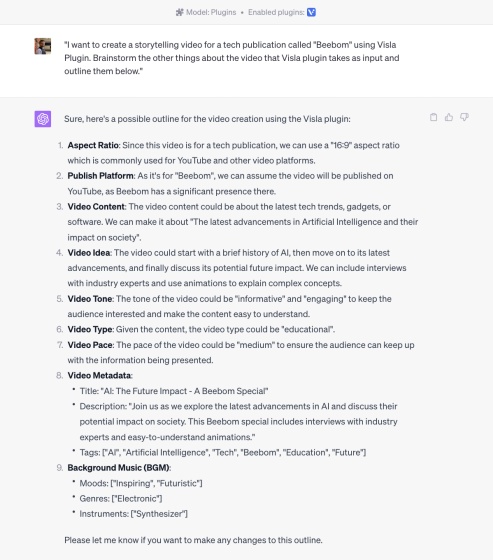 How to Generate AI Videos with ChatGPT Effortlessly | Beebom