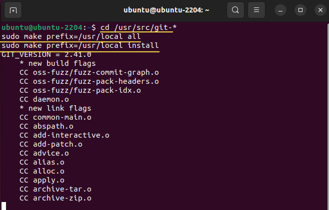 How To Install Git On Ubuntu 2024 Guide Beebom