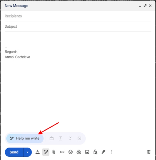 How to Use Gmail's 'Help me Write' AI Tool to Draft Emails | Beebom