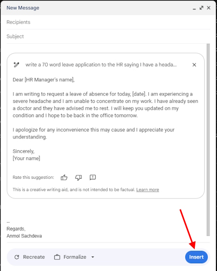 How to Use Gmail's 'Help me Write' AI Tool to Draft Emails | Beebom