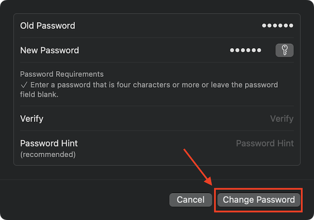 How to Change Your MacBook Password (2024 Guide) | Beebom