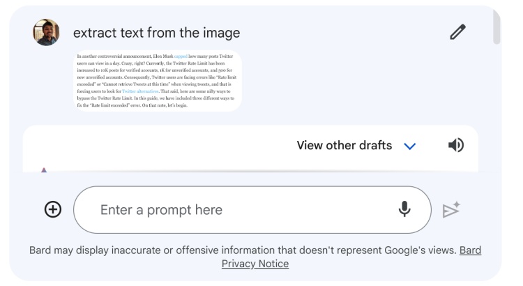 You Can Now Upload Images to Google Bard; Here Are Some Cool Examples ...
