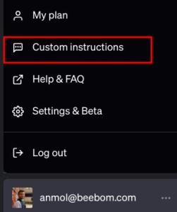 How to Set Custom Instructions in ChatGPT | Beebom