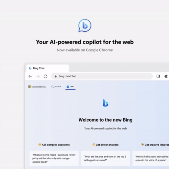 Microsoft Rolls out Bing Chat Support to All Google Chrome Users | Beebom