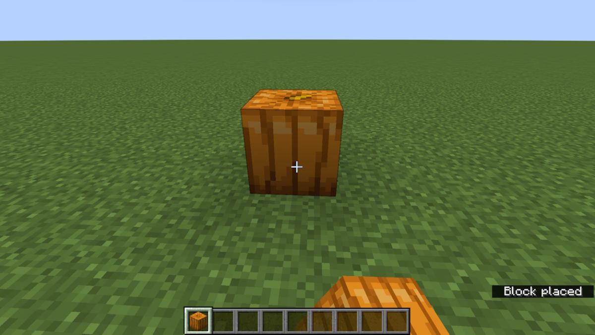 How to Carve a Pumpkin in Minecraft | Beebom